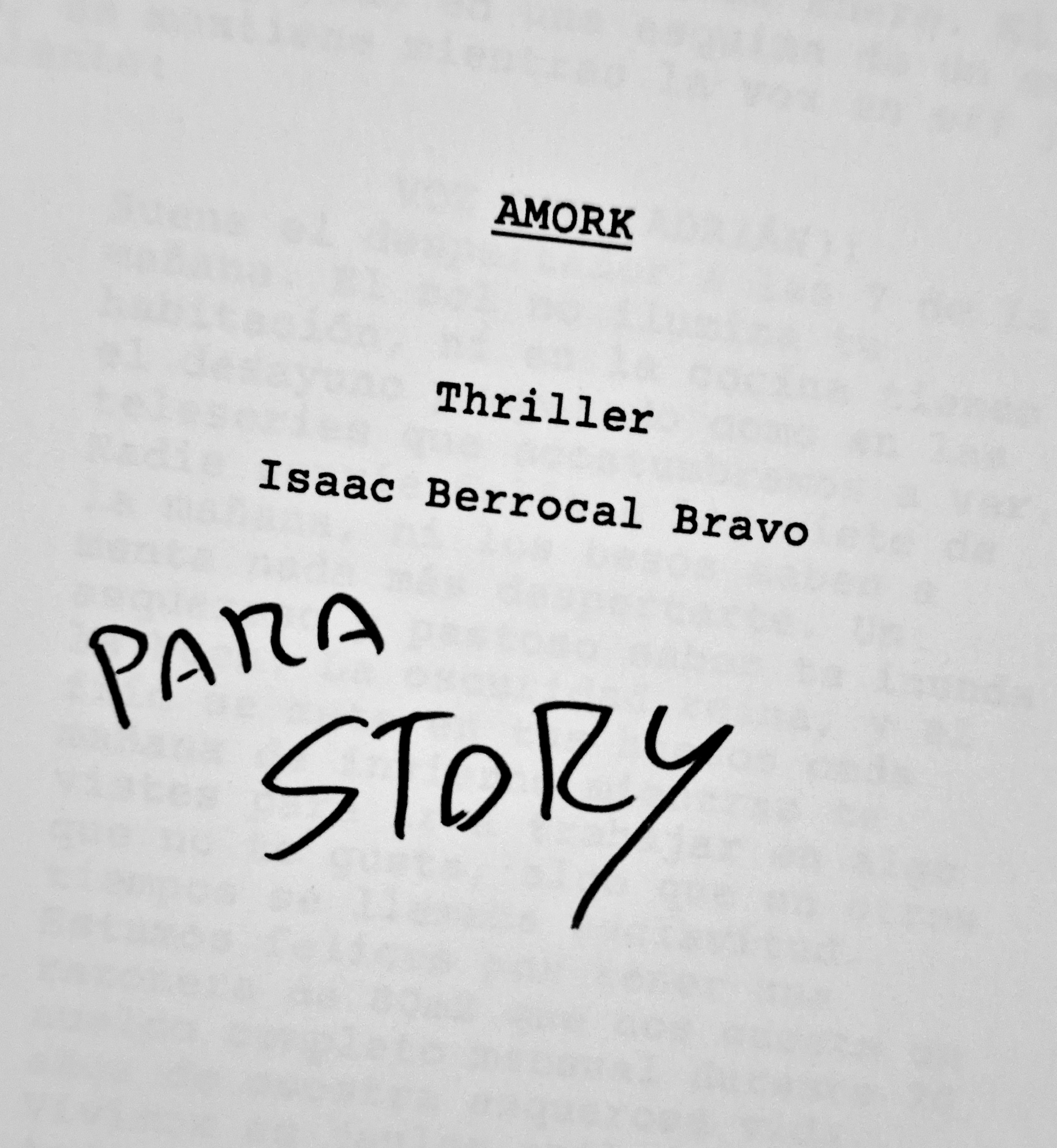AMORK – Isaac Berrocal Bravo